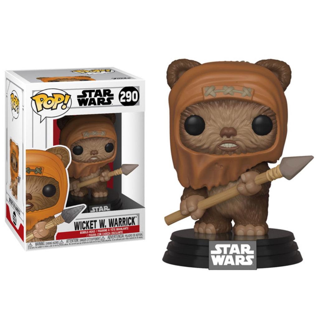 Wicket W. Warrick Pop! Figure signed by Warwick Davis – The Signature Shop
