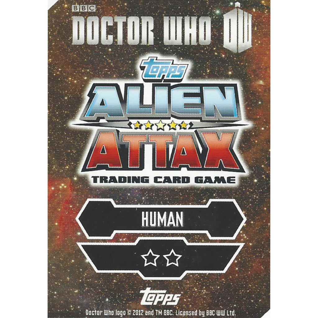 Dr Who Porridge 50th Anniversary Alien Attax Card signed by Warwick Da ...