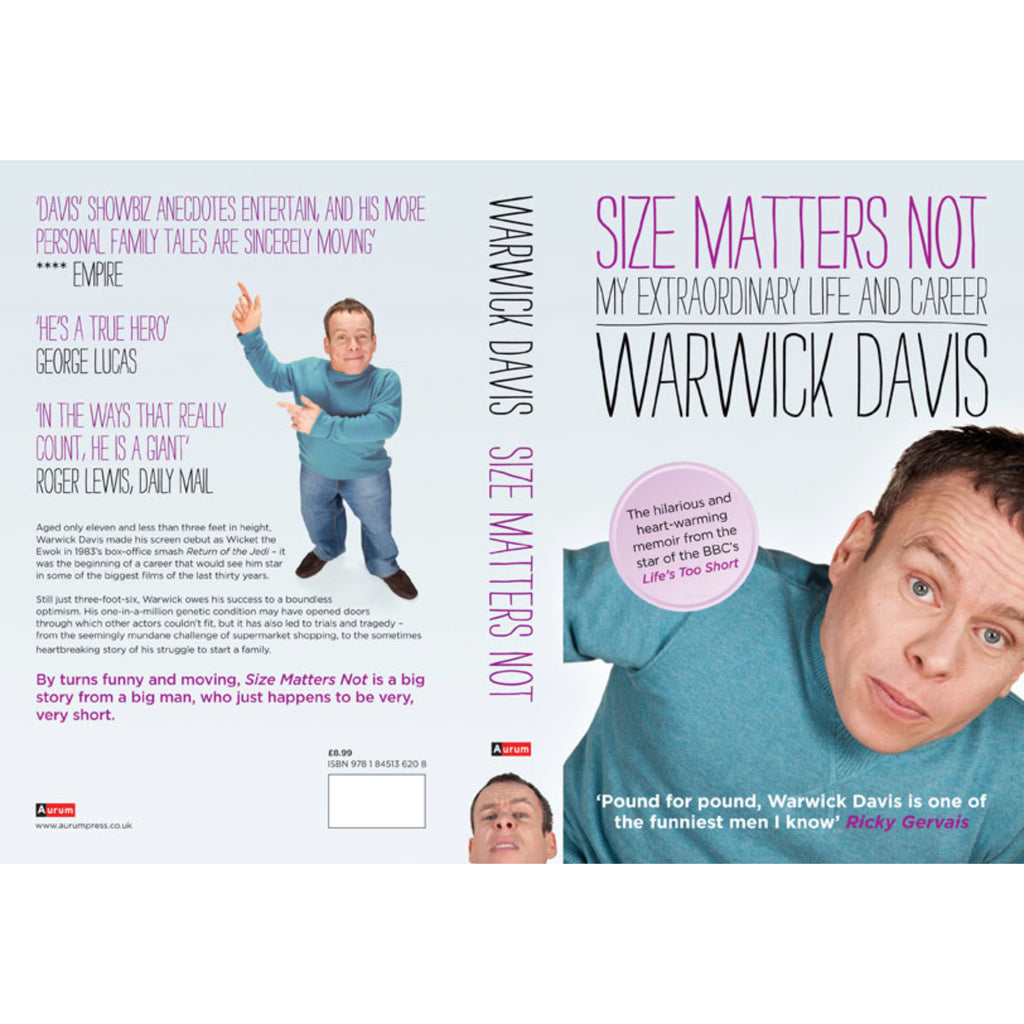 Size Matters Not. Signed by Warwick Davis – The Signature Shop