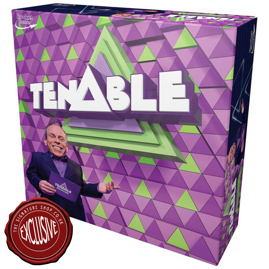 Tenable Board Game signed by Warwick Davis – The Signature Shop