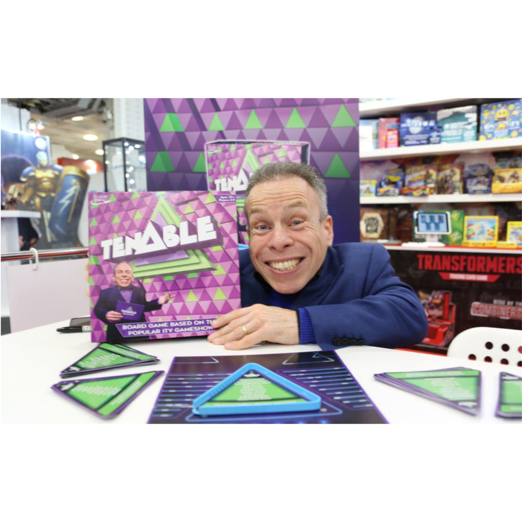 Tenable Board Game signed by Warwick Davis – The Signature Shop